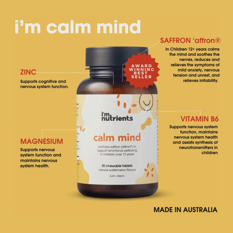 Calm Mind Best Selling Chewable – i'm nutrients